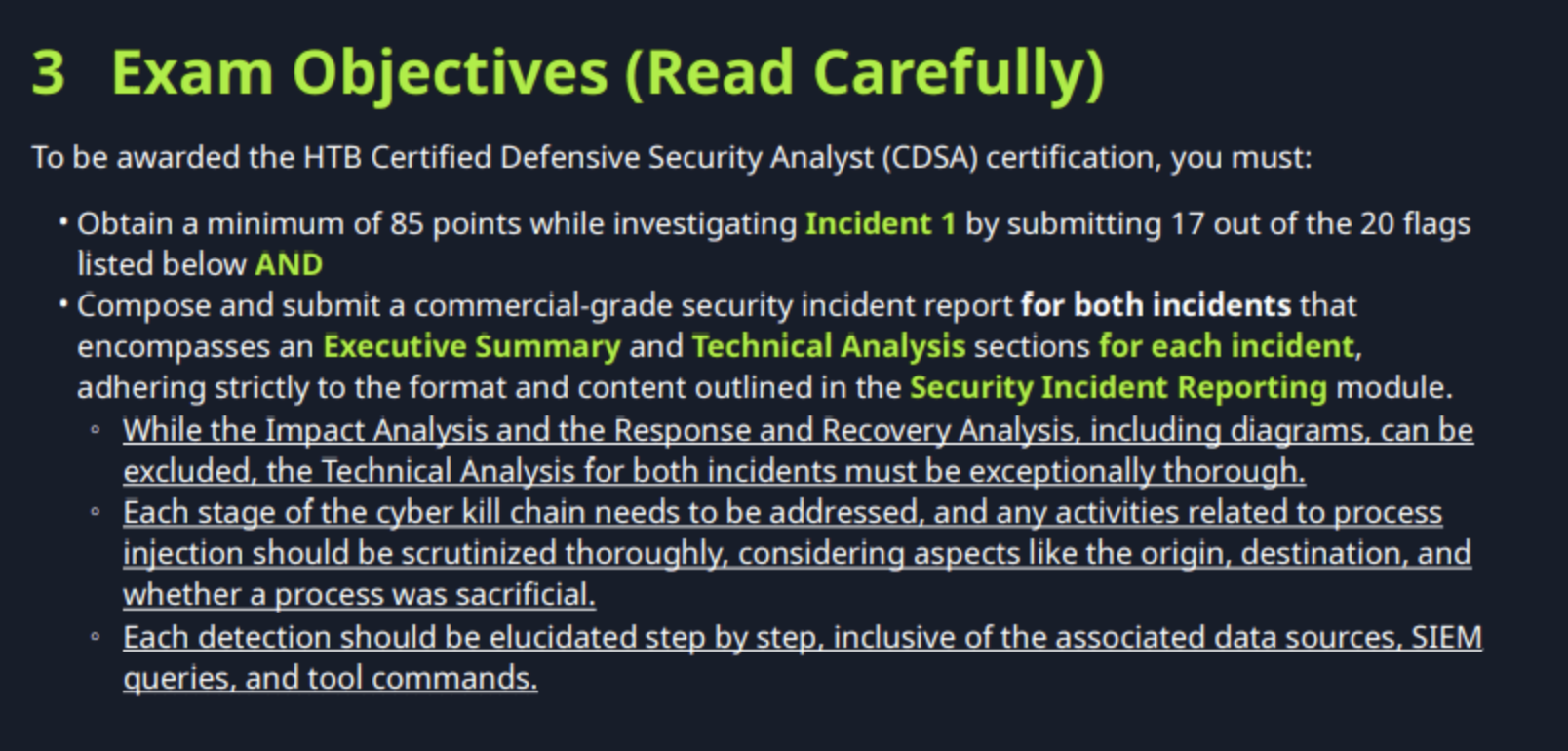 HTB Certified Defensive Security Analyst certification review | Yazeed ...